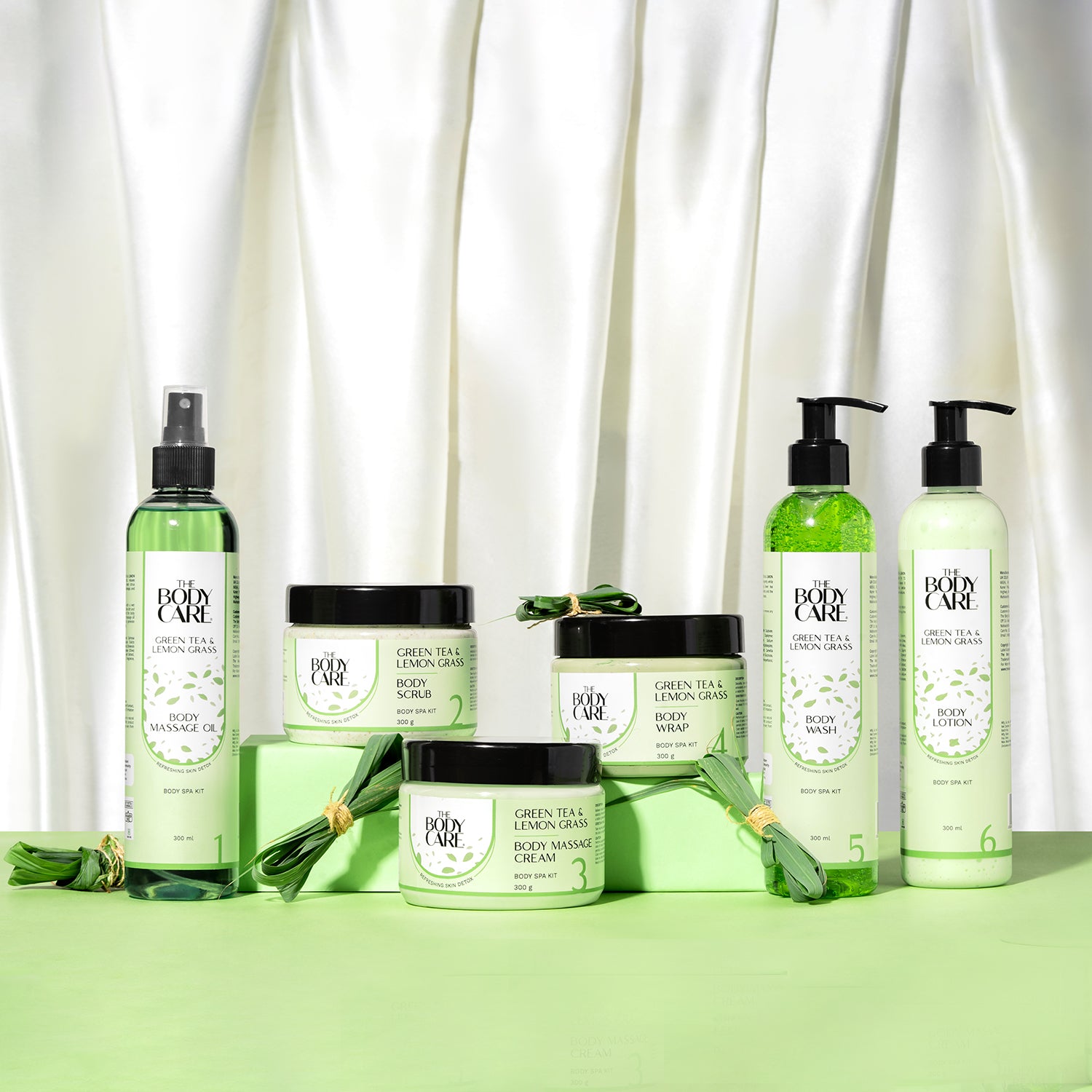 Green Tea & Lemon Grass Body Spa Kit – The Body Care